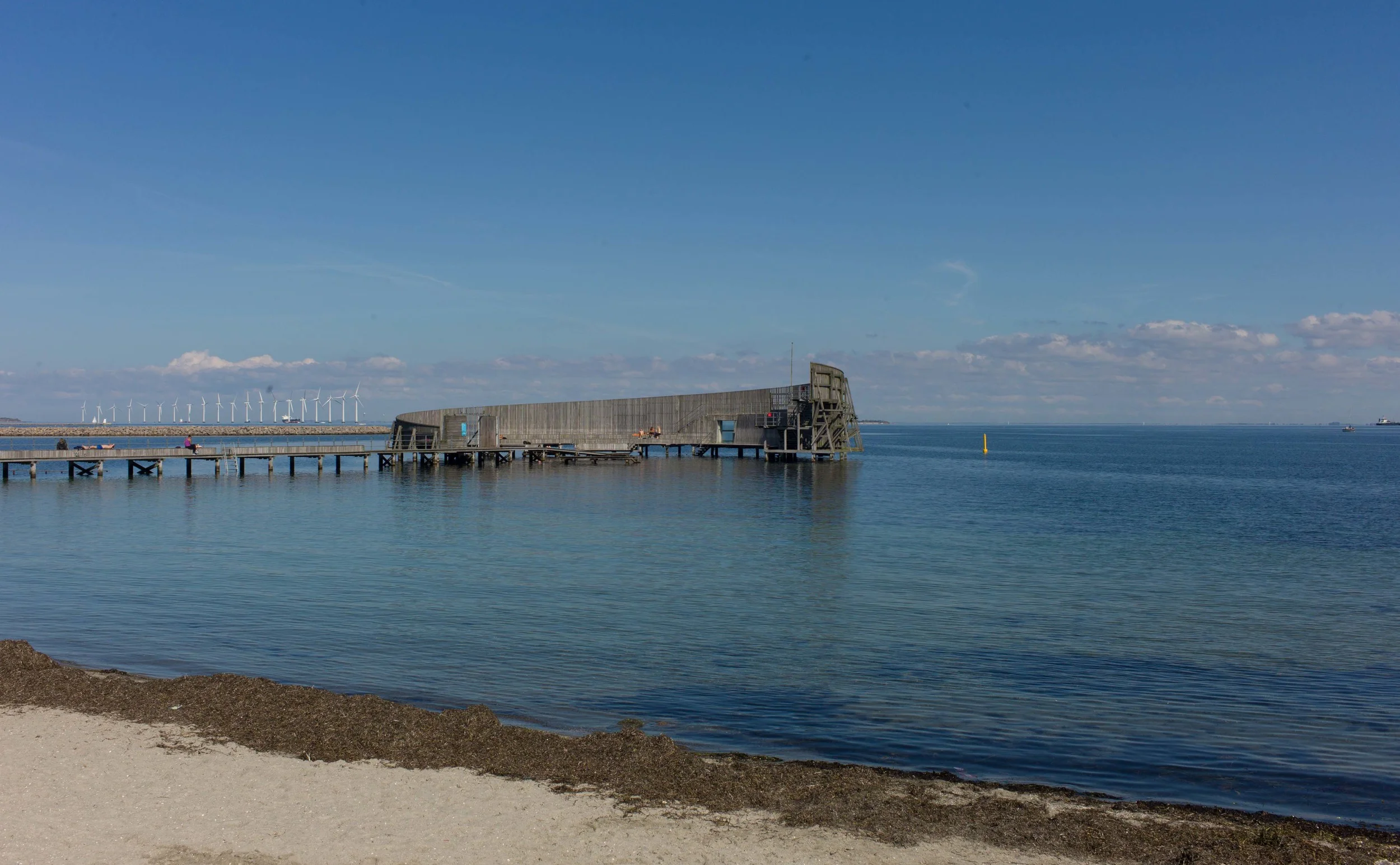 architecture for seawater swimming — danish architecture and design review