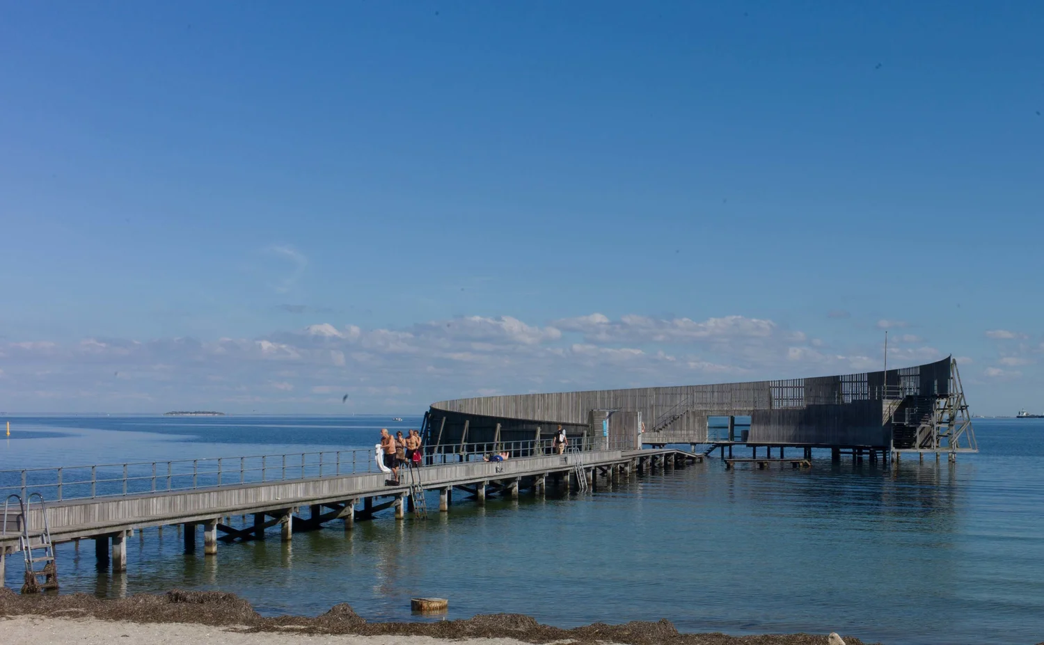 architecture for seawater swimming — danish architecture and design review