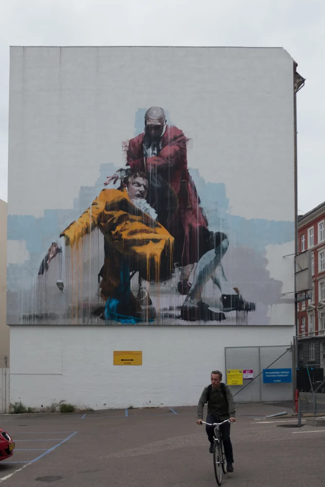 new gable paintings in Copenhagen — danish architecture and design review