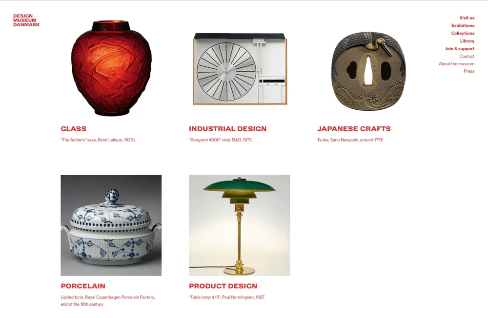 Designmuseum Danmark on line — danish architecture and design review