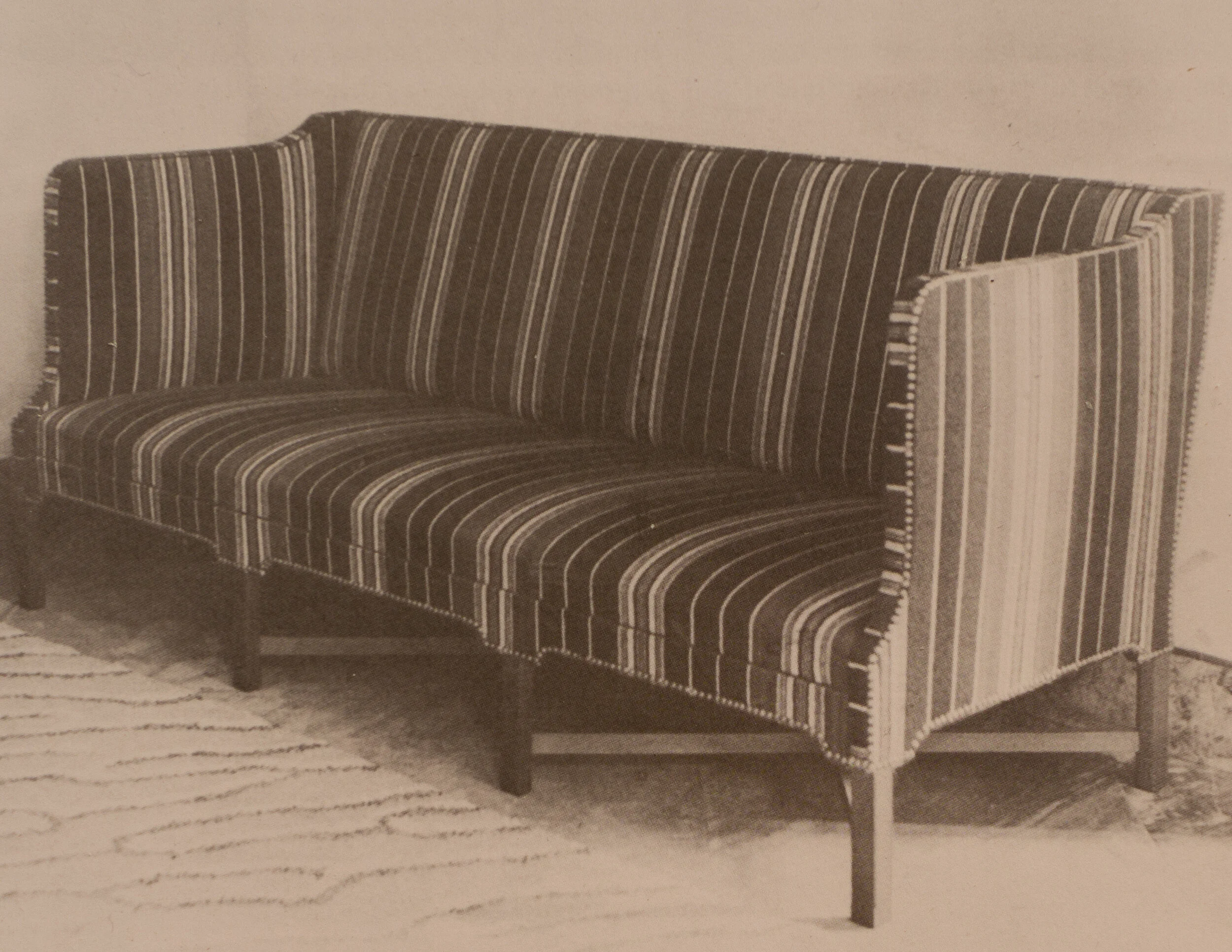Two-seat sofa by Kaare Klint 1929 — danish architecture and design review