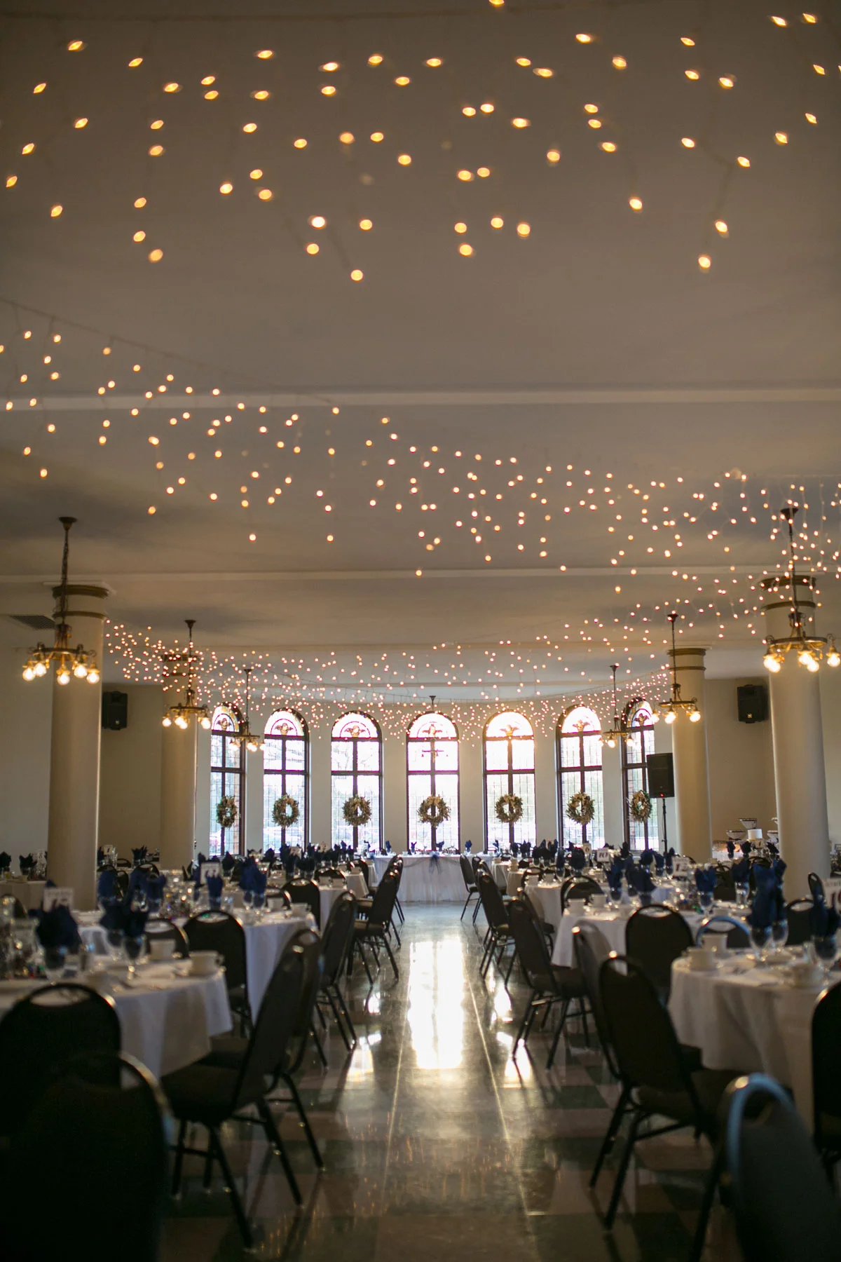 Nazareth Hall Winter Wedding // Amber & Dan