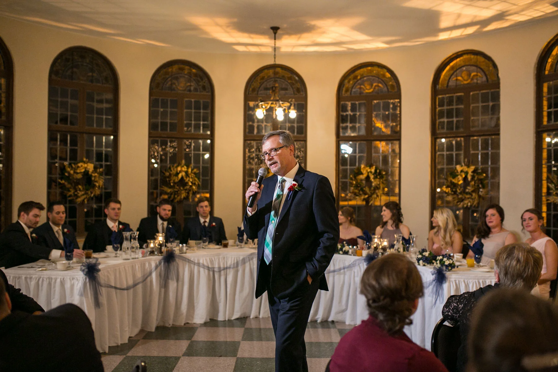 Nazareth Hall Winter Wedding // Amber & Dan