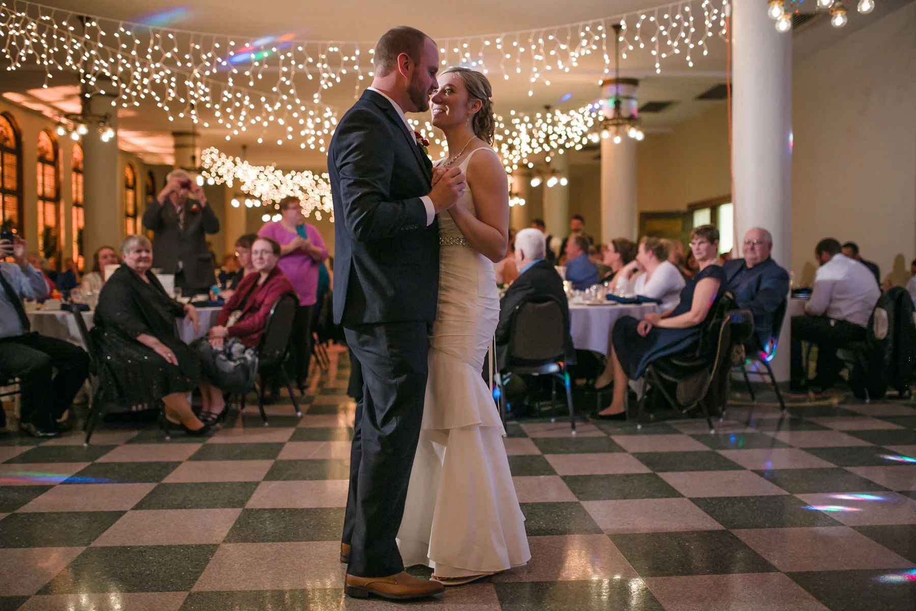 Nazareth Hall Winter Wedding // Amber & Dan