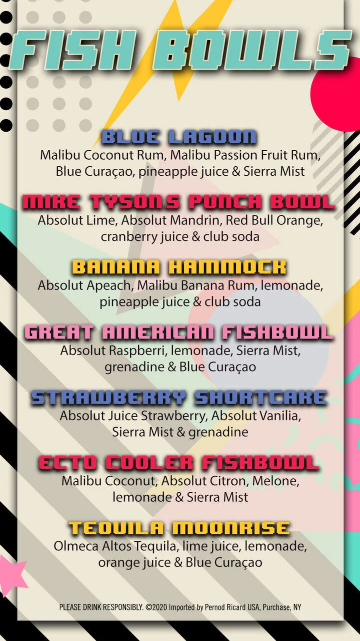 Drink Menu — Coglin's