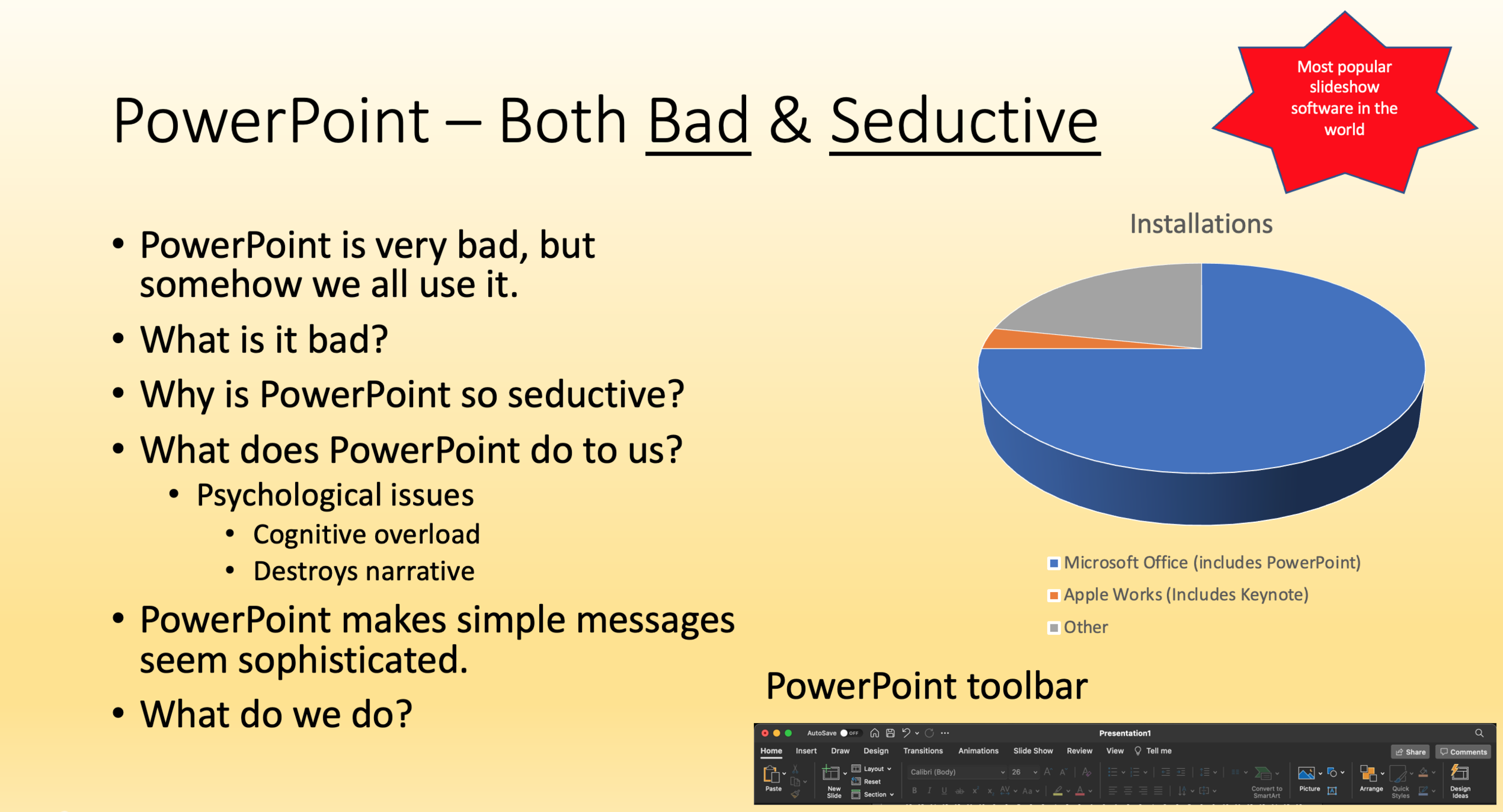 When PowerPoint Slides Crash Space Shuttles I ask why the ‘Worst ...