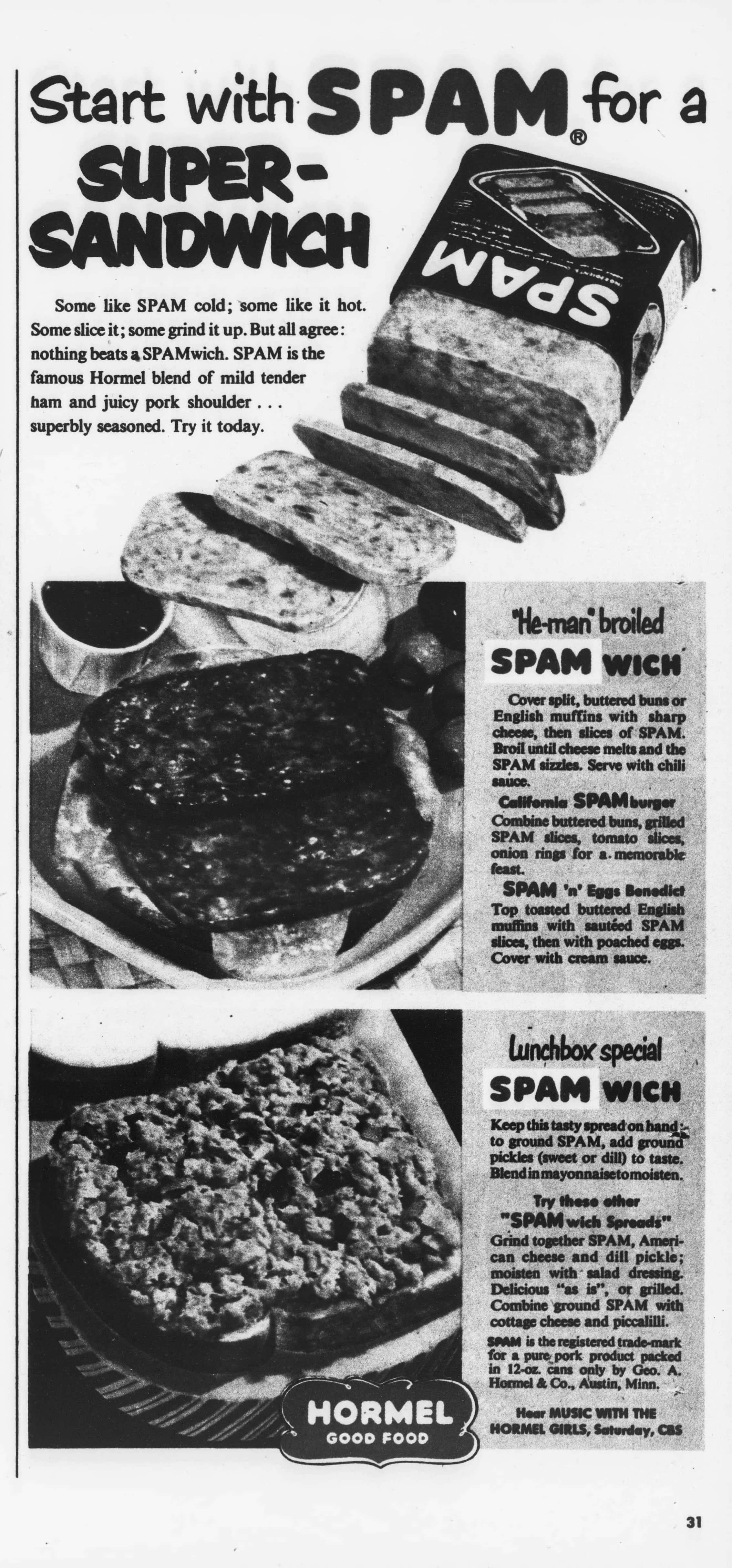 SPAM as Culture-virus, Tech-food, Inflation Fighter and Risky Ultra ...