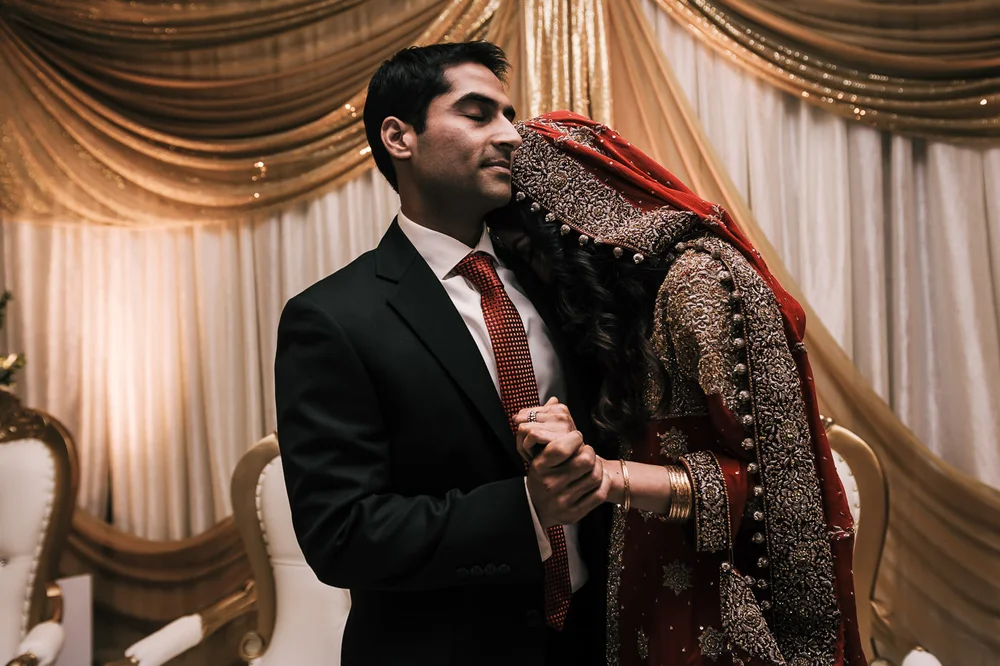 Pakistani Bride And Groom Romantic