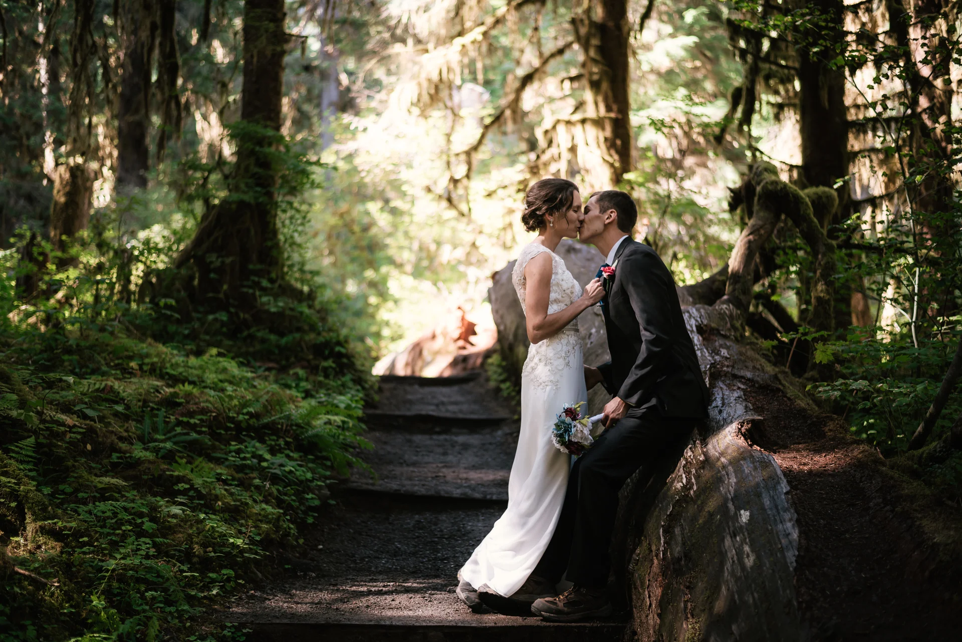 Adventurous Elopement to the Hoh Rainforest & Ruby Beach — Fifth ...