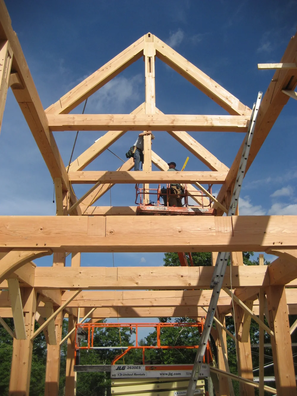 Vaulted Ceiling Roof Truss Design | Shelly Lighting