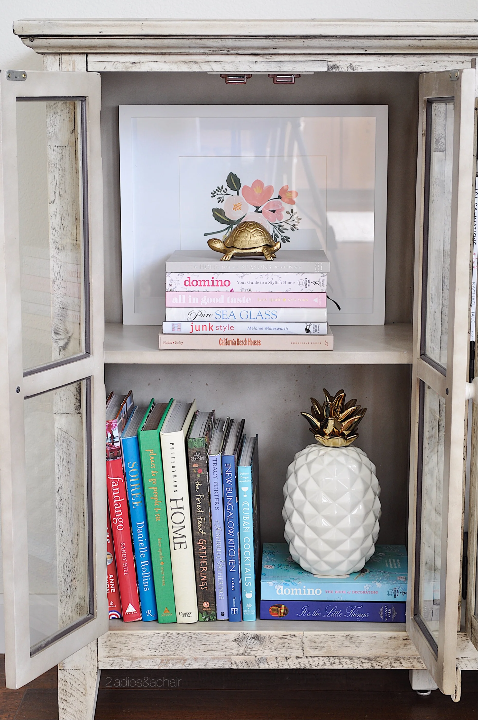 Easy Tips for Organizing Your Book Shelves — 2 Ladies & A Chair