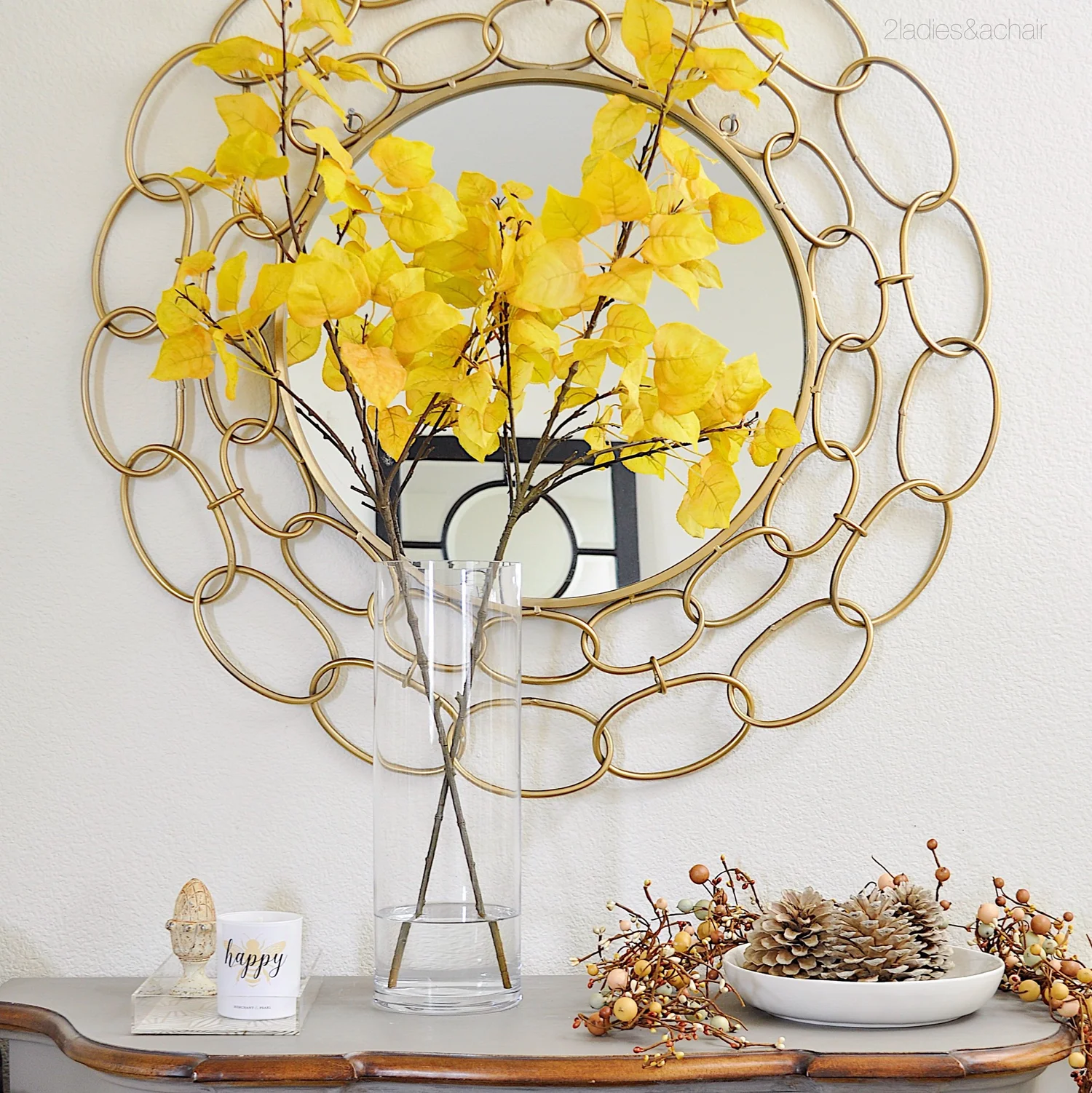 Fall Decor: Transitioning Seasons — 2 Ladies & A Chair