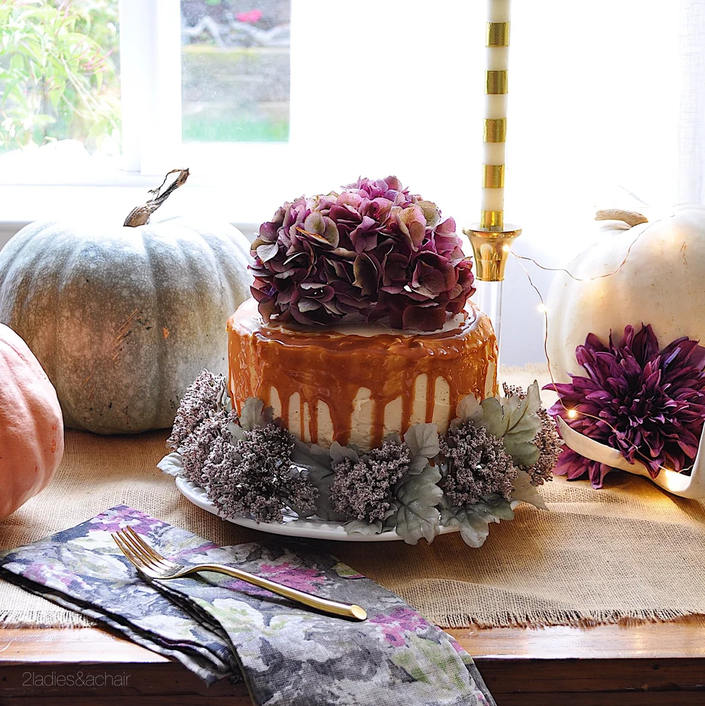 Decorating Ideas For A Fall Buffet Table — 2 Ladies & A Chair