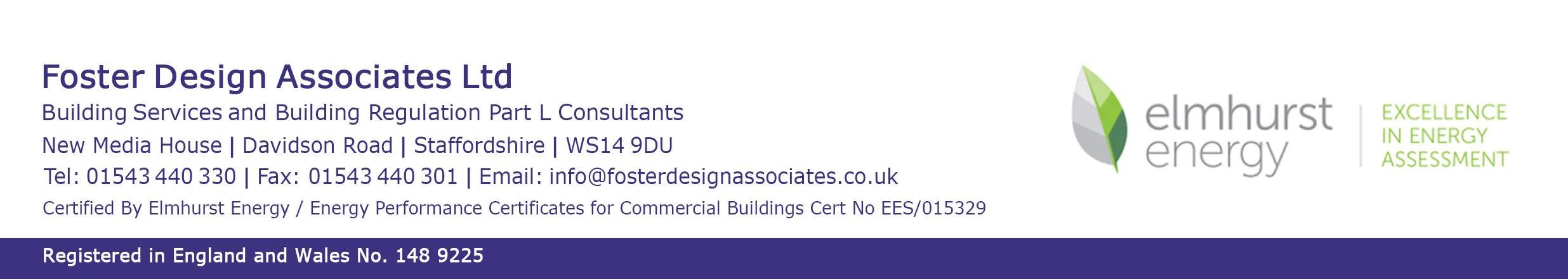 Building Services Consultancy — Foster Design Associates Ltd