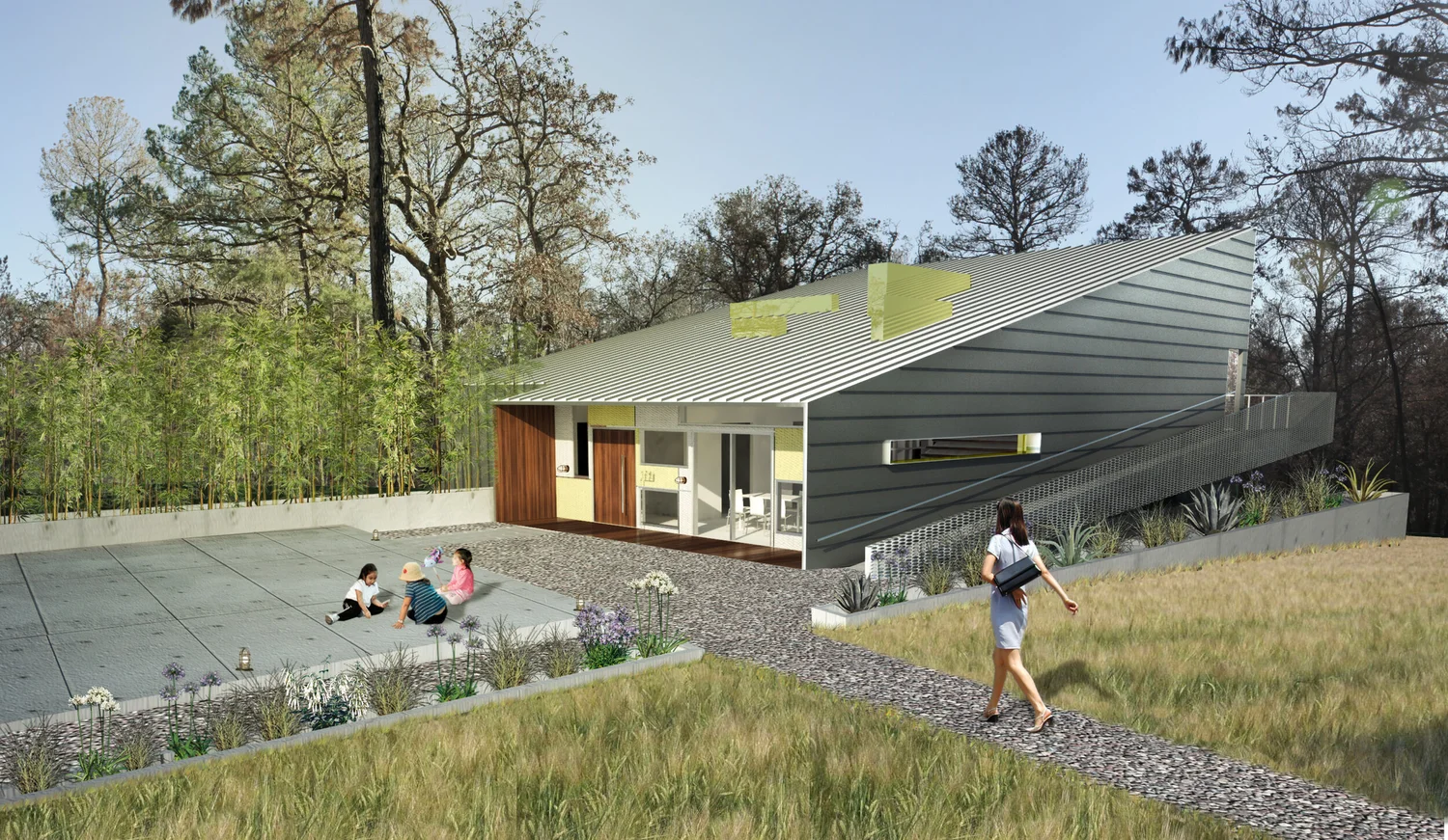 WORK - Lost Pines House — Matt Fajkus Architecture - Sustainable ...