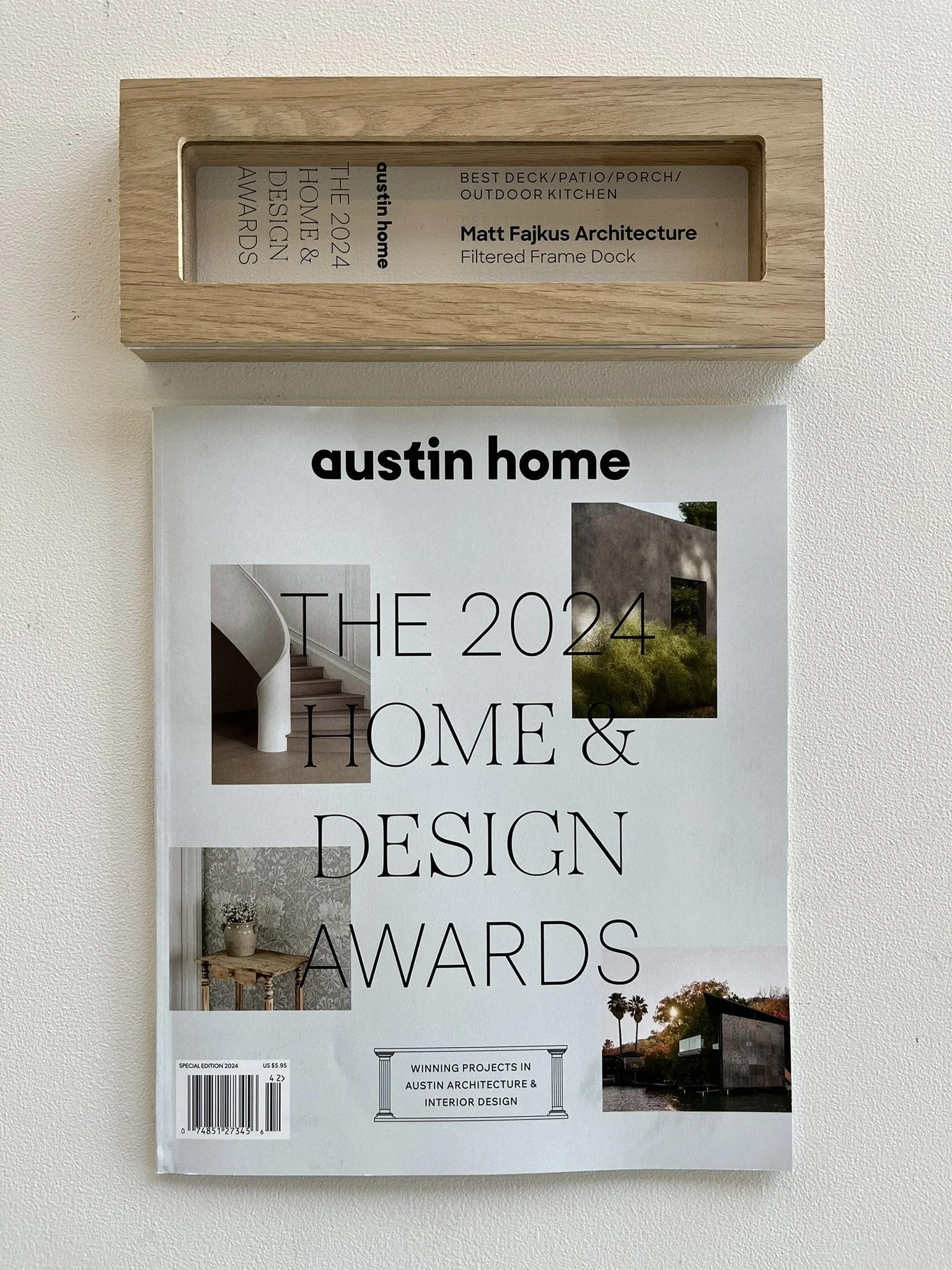Filtered Frame Dock awarded a Home & Design Award by Austin Home ...