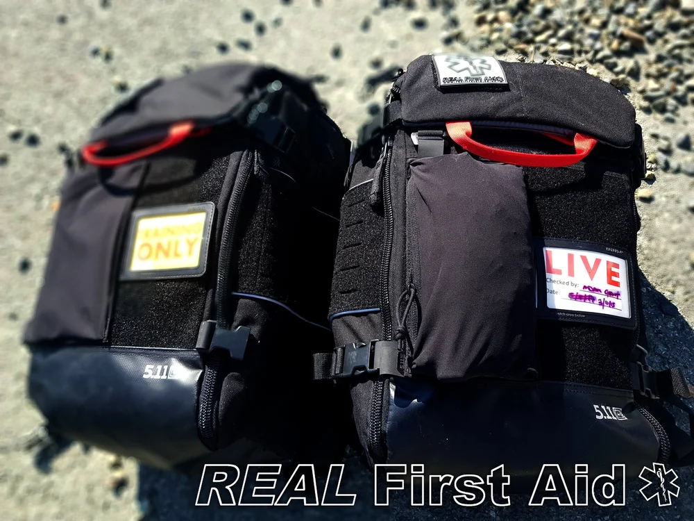 How to set up a medic bag — REAL First Aid