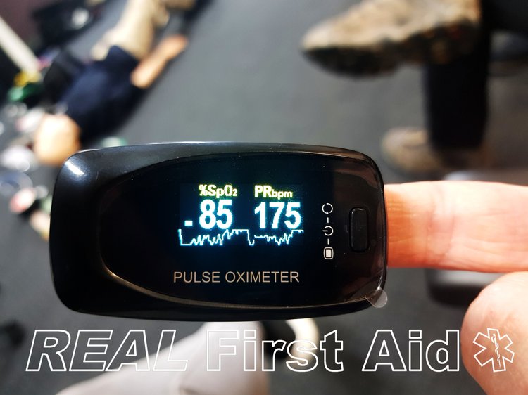 Pulse & SpO2 — REAL First Aid