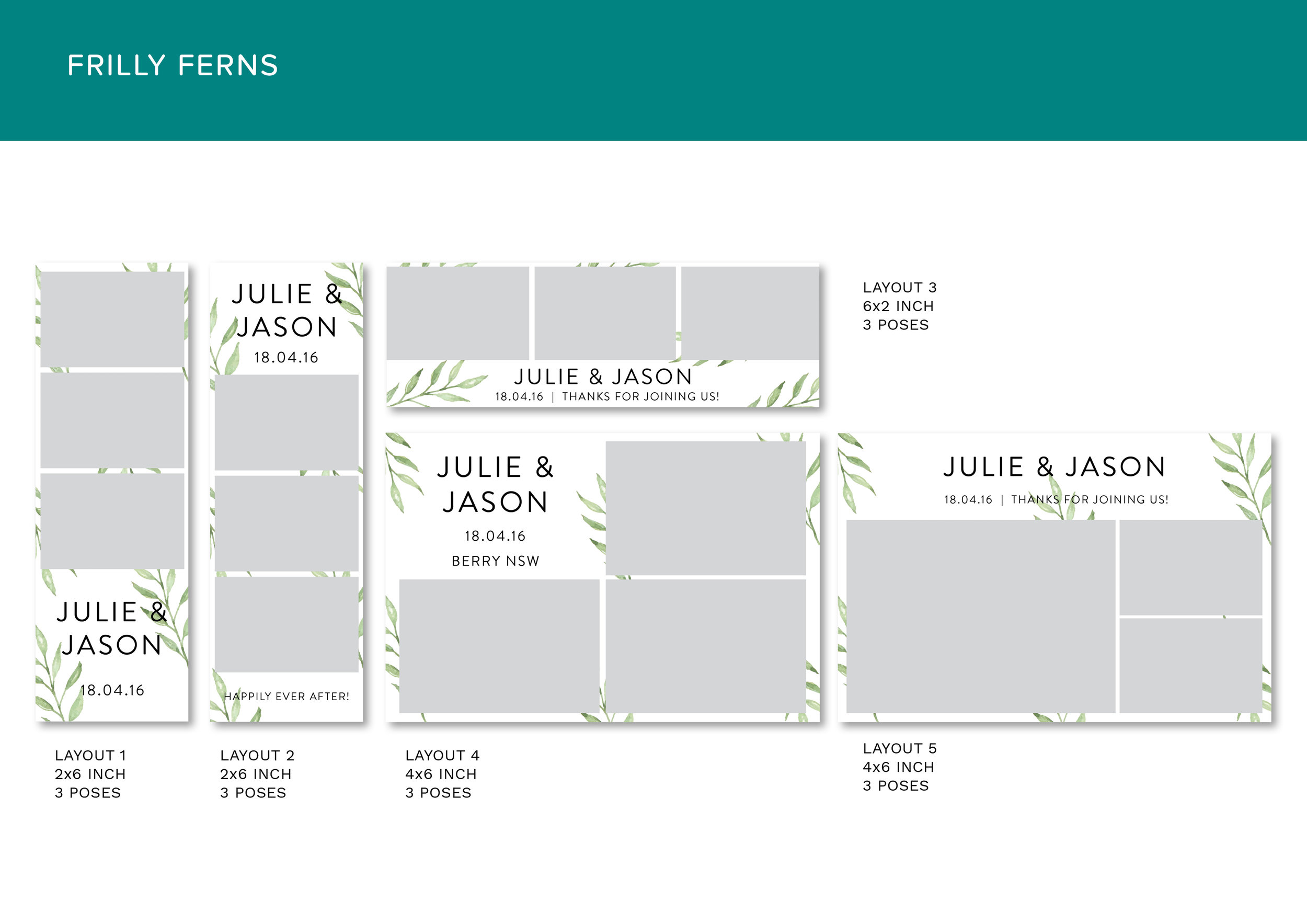 Photo Booth Print Designs | Photo Corner | Photo Booth Hire Sydney ...