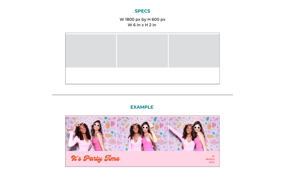 Print Specs - Photo Booth