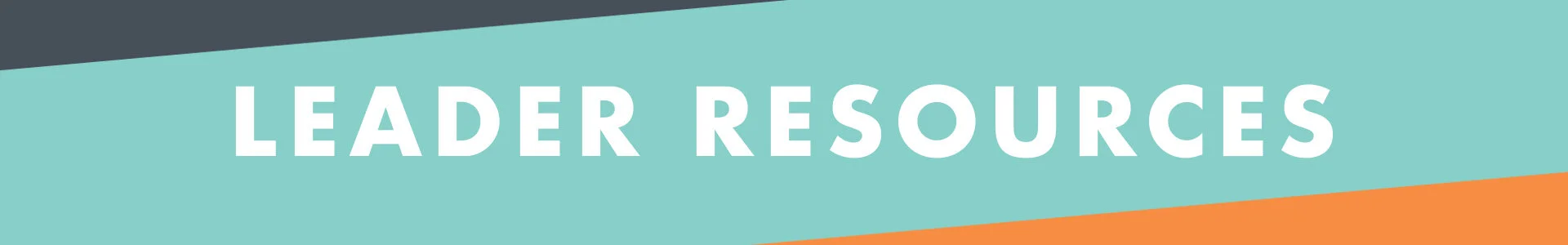 LEADER RESOURCES — Scotts Hill Students