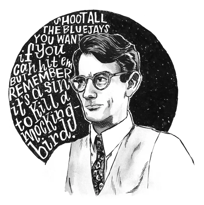 Atticus Finch Drawing