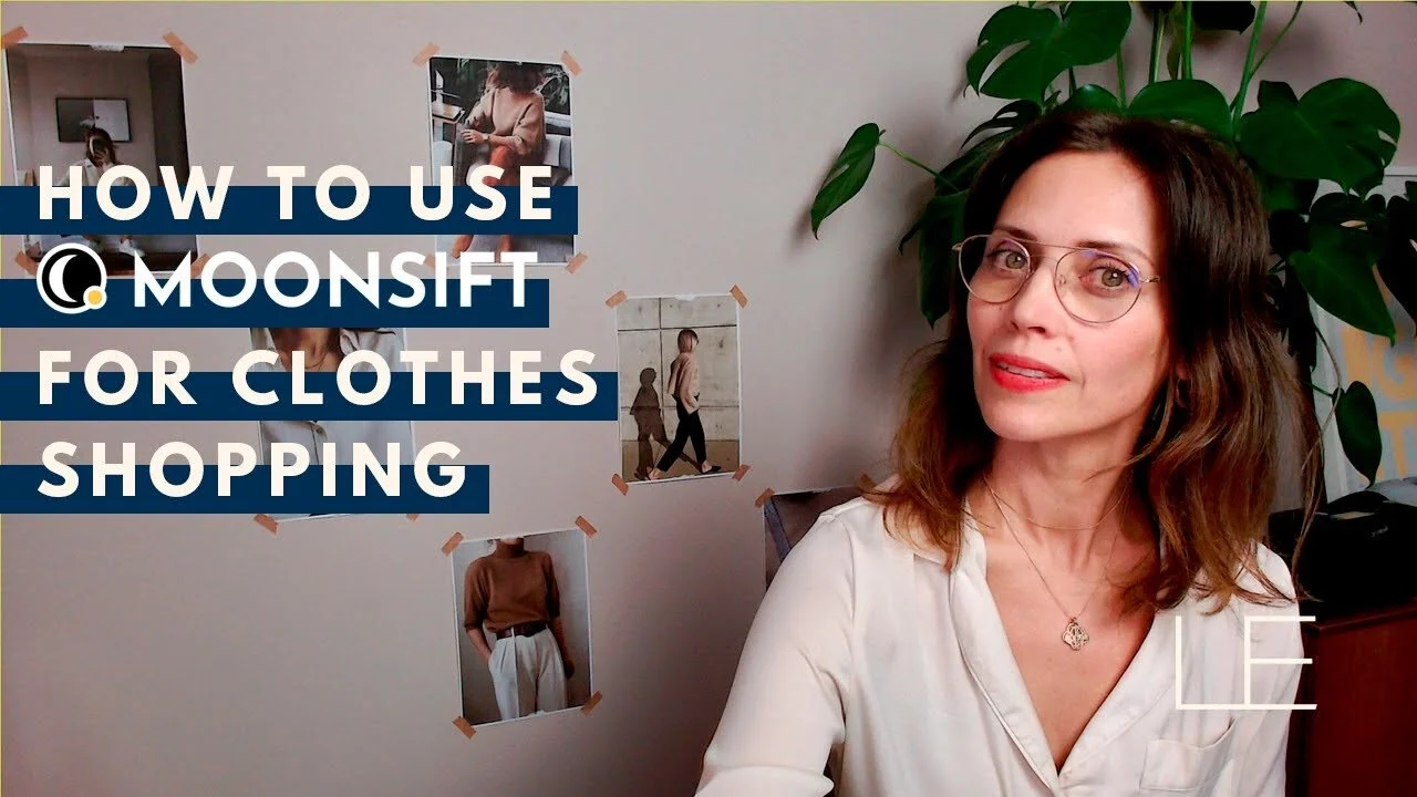 HOW TO USE MOONSIFT FOR CLOTHES SHOPPING