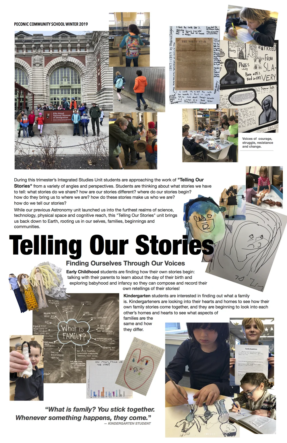 "Telling Our Stories" Integrated Unit — Peconic Community School - 美国vs ...