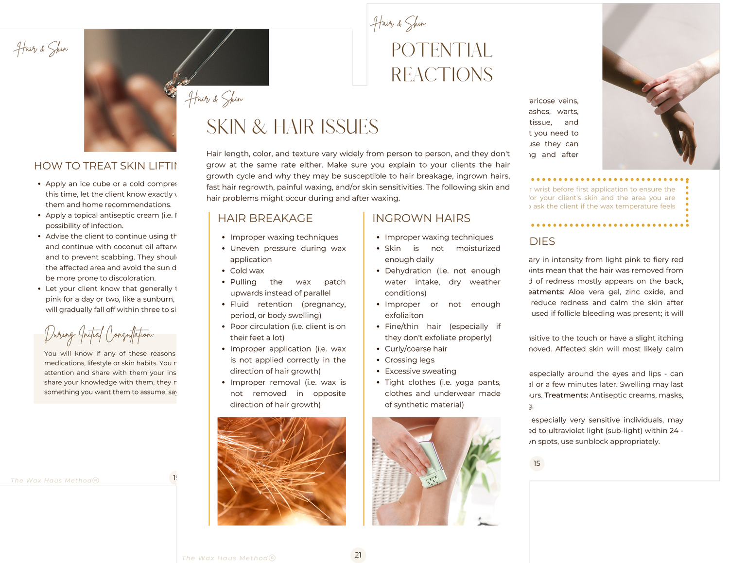 Esthetician Mentor • Waxing Education • Brazilian Wax Classes - Wax ...