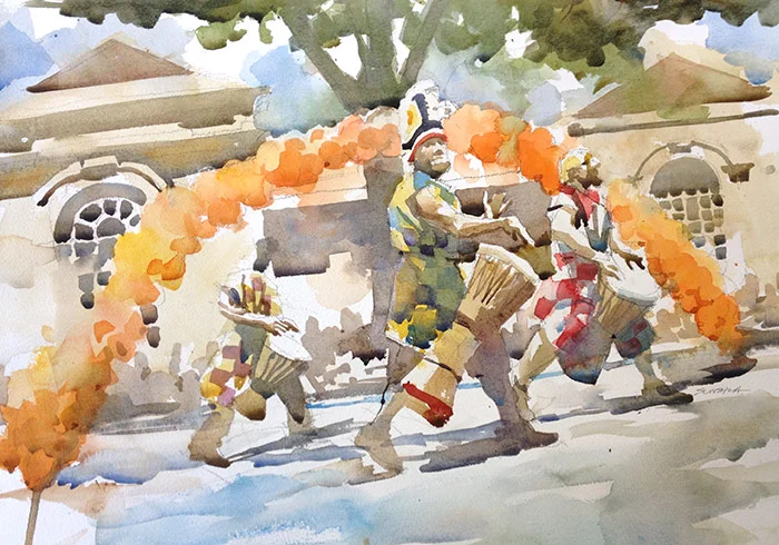 Watercolors — Jeff Suntala Illustration
