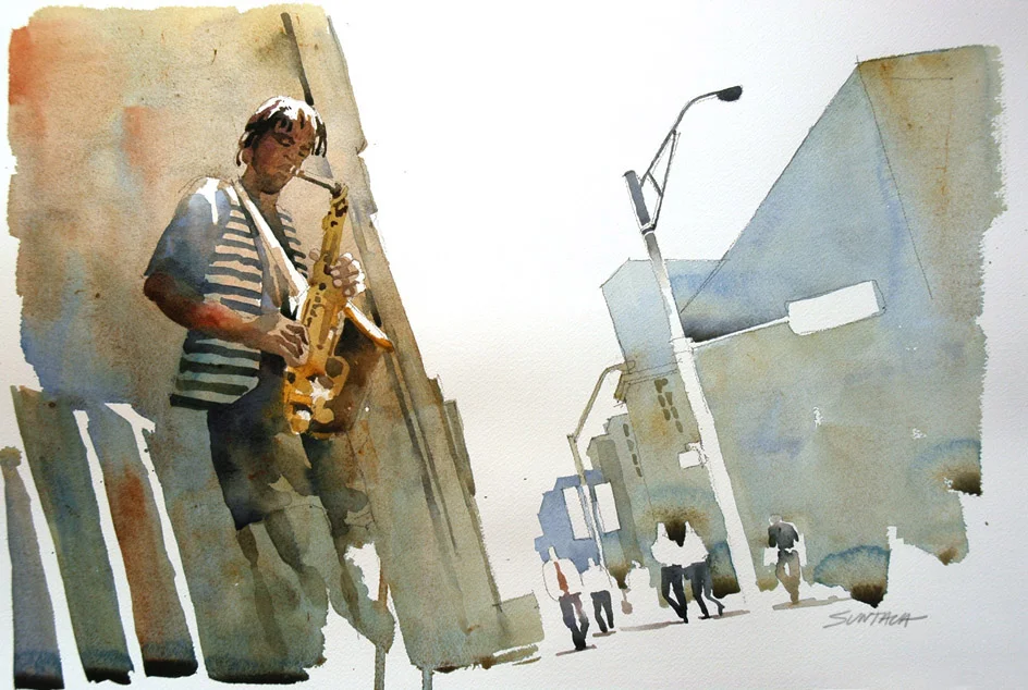 Watercolors — Jeff Suntala Illustration
