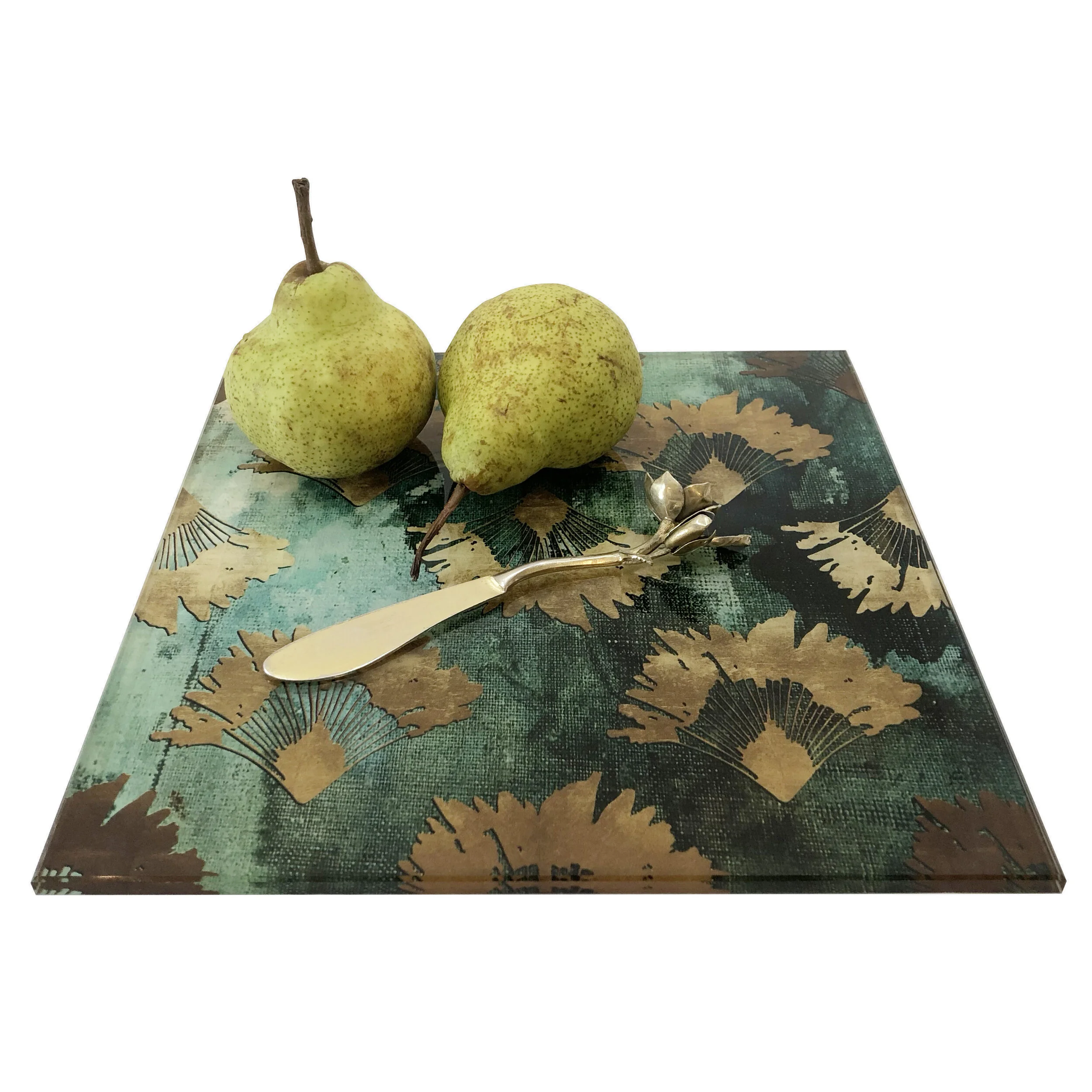 Glass Trivet "The Four Seasons" — Talking Textiles