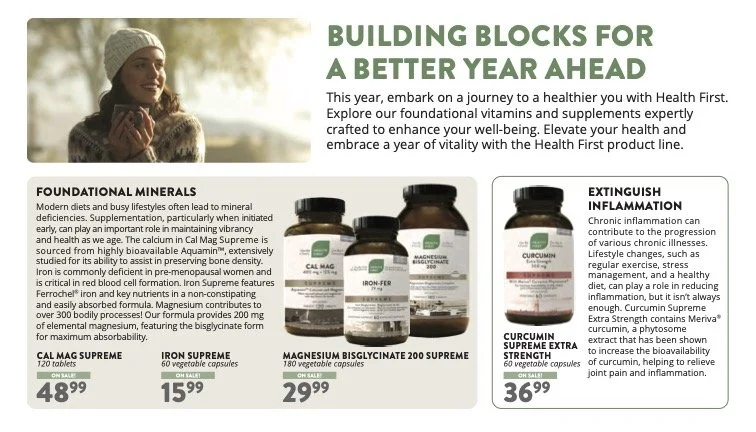 JANUARY SPECIALS — Kelly's Nutrition Centre & Juice Bar