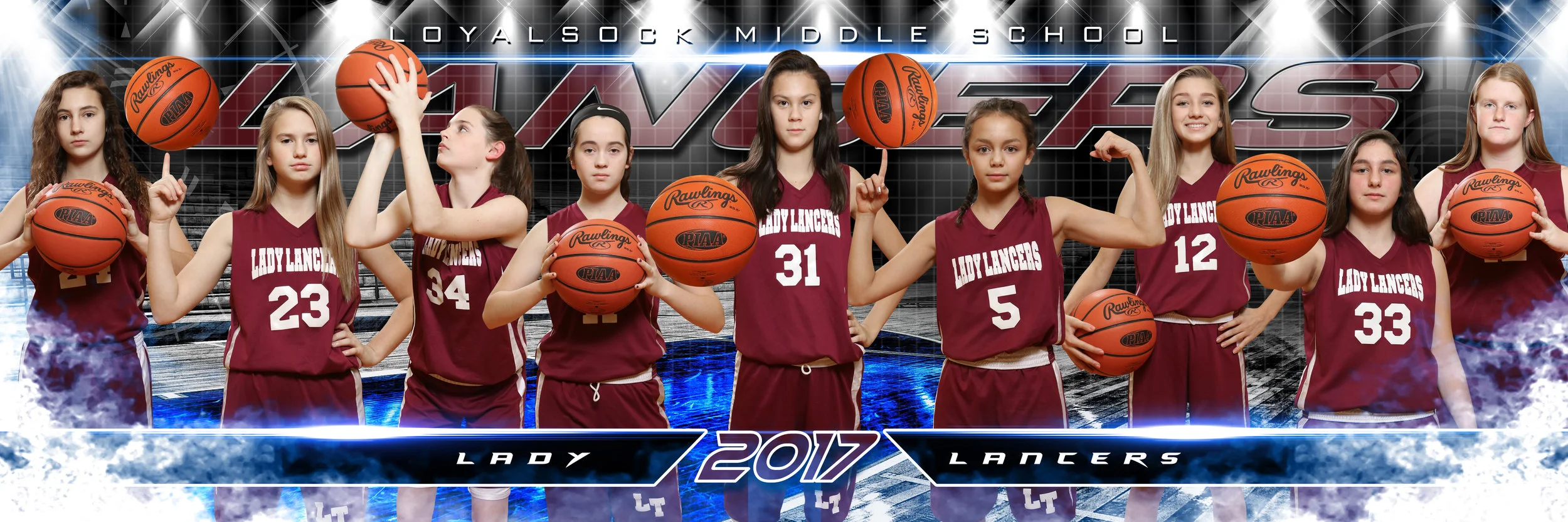 Basketball Team Banners