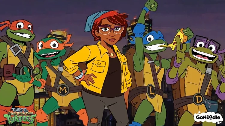 Poster and Promo Art For The TALES OF THE TEENAGE MUTANT NINJA TURTLES ...