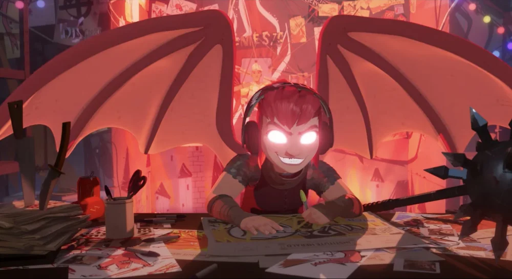 Teaser Trailer for Netflix's Fantasy Adventure Animated Film NIMONA ...