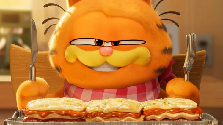 Fun New Promo for THE GARFIELD MOVIE Features the Lovable Cat Eating ...