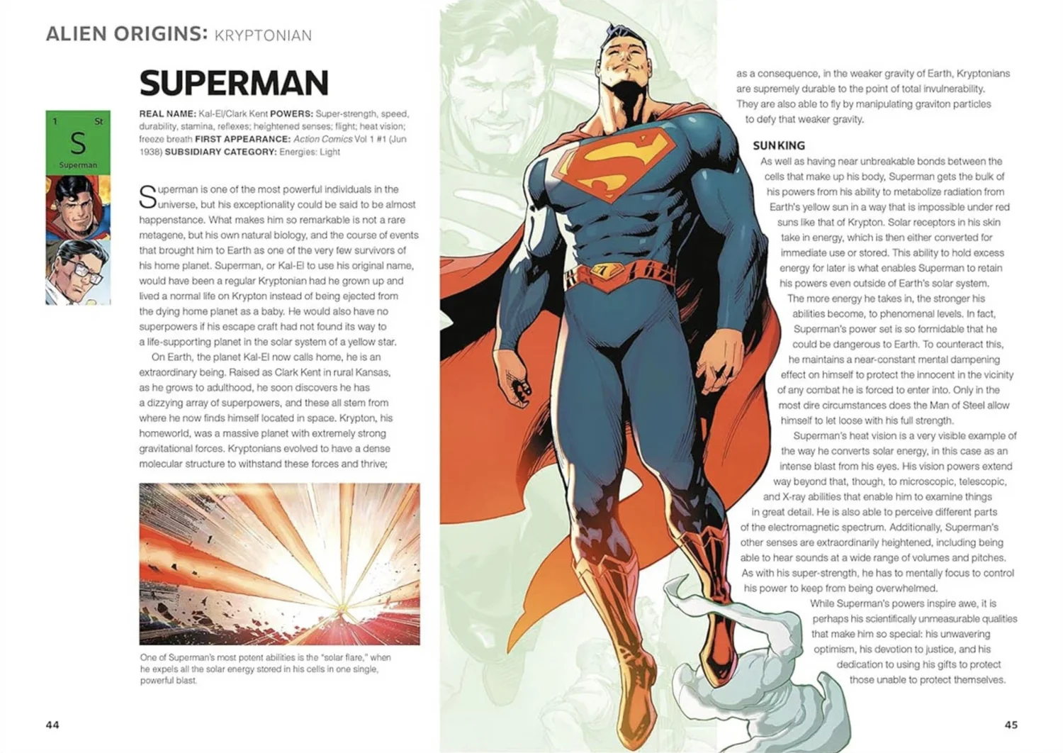 The Periodic Table of DC and Marvel — GeekTyrant