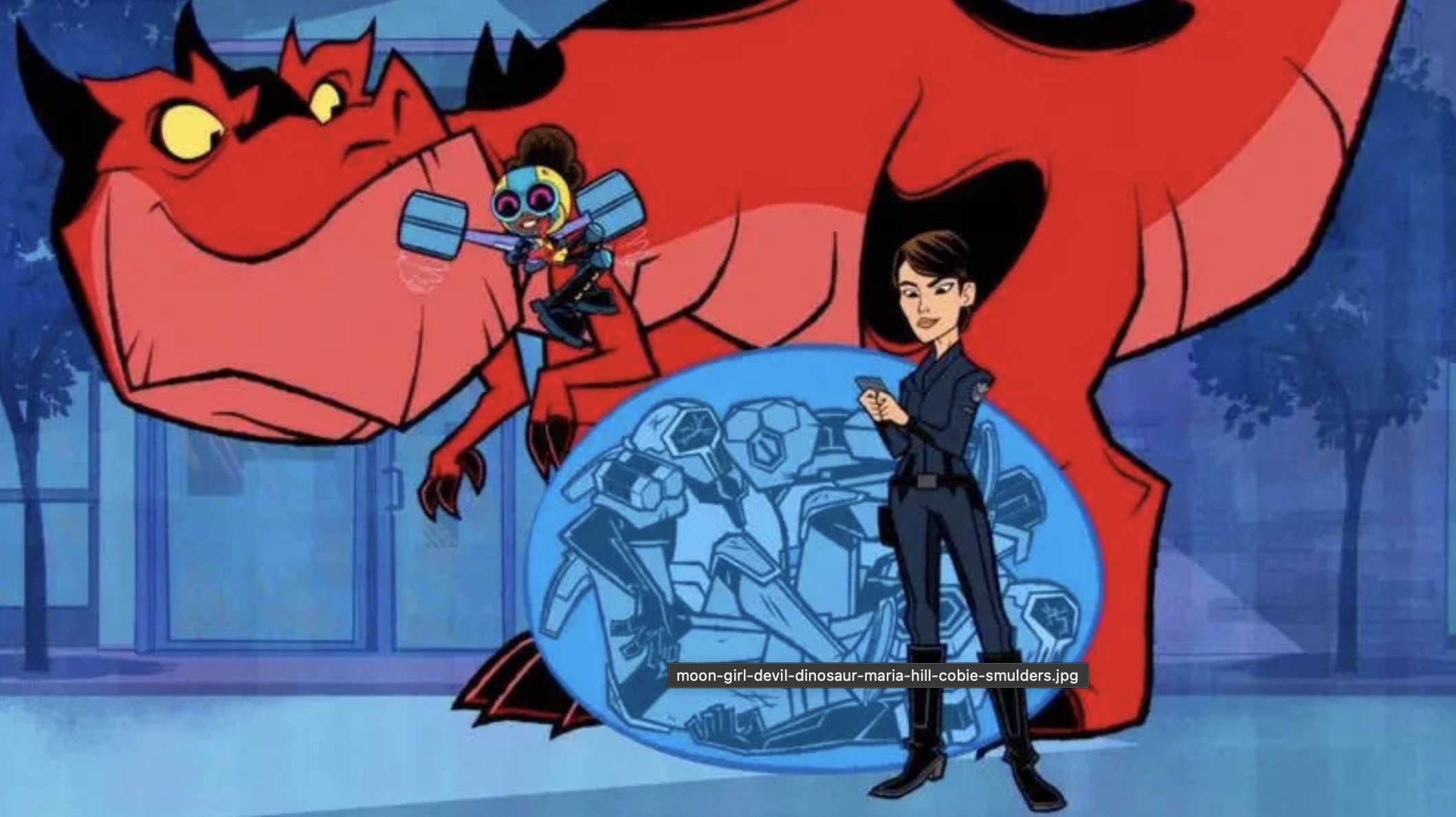 Marvel's MOON GIRL AND DEVIL DINOSAUR Animated Series Brings in an MCU ...