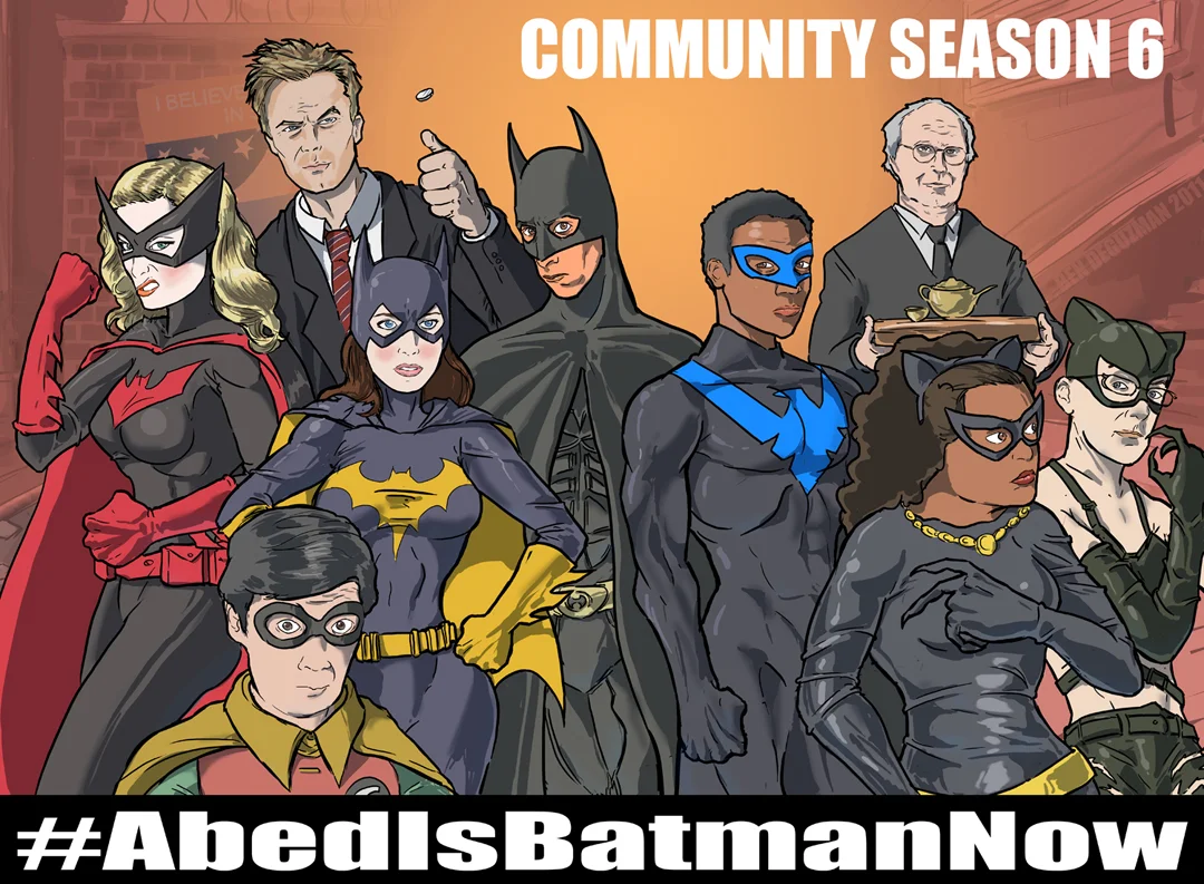 COMMUNITY Cast Re-imagined As More BATMAN Heros! — GeekTyrant