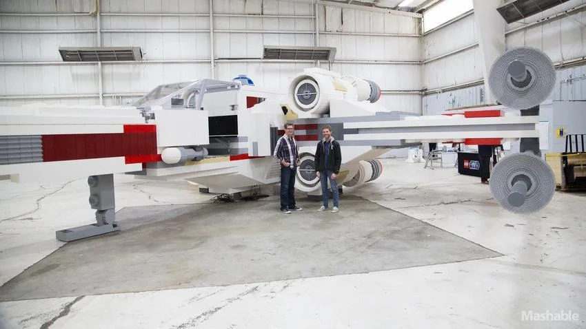 LEGO Built an Epic Full Size X-Wing! — GeekTyrant