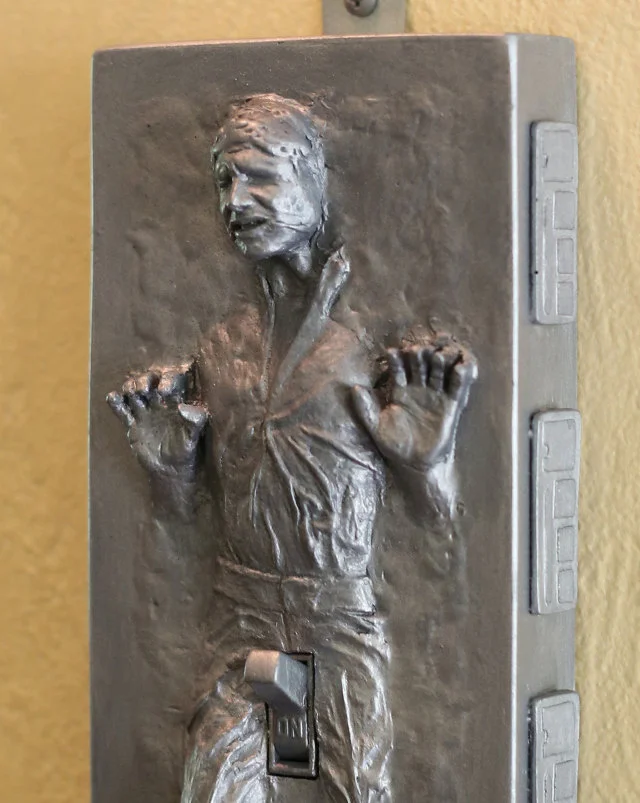 The Force Is Hard with This One - Han Solo Carbonite Light Switch ...