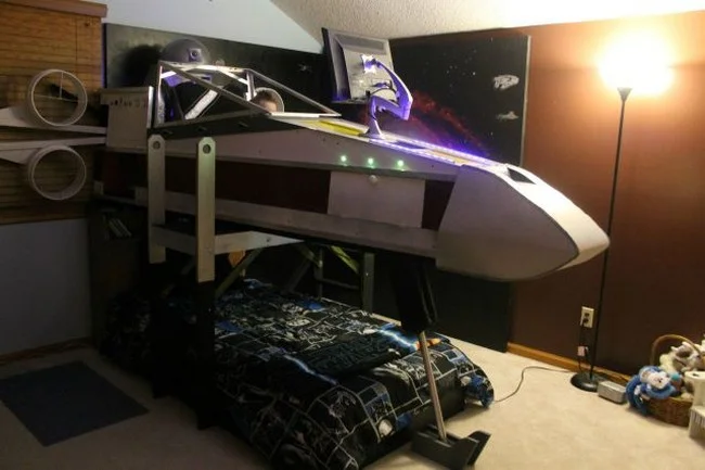 STAR WARS Inspired X-Wing Bed! — GeekTyrant