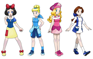 Disney Princesses as Pokemon Trainers — GeekTyrant