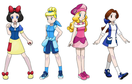 Disney Princesses as Pokemon Trainers — GeekTyrant
