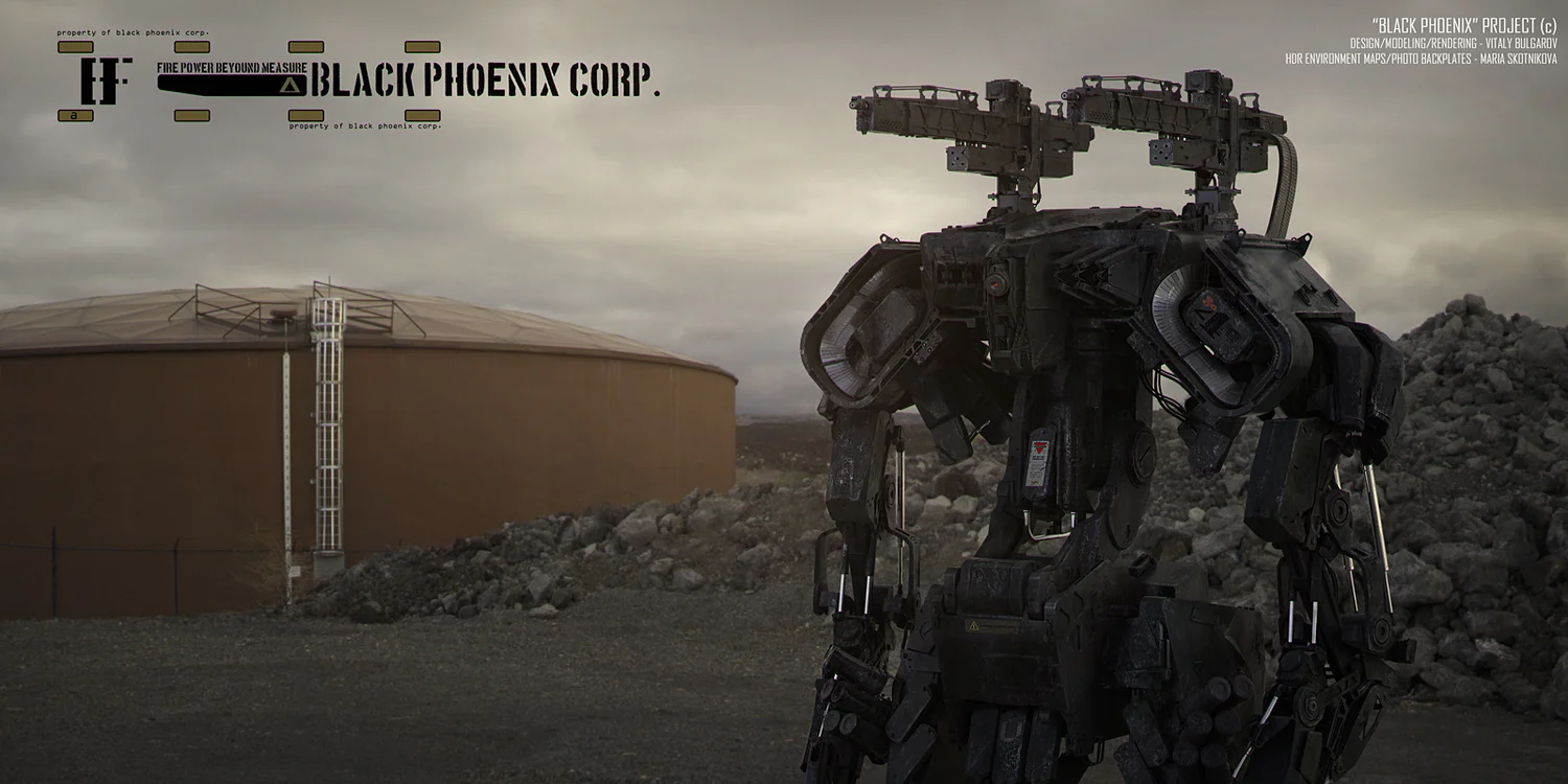 Amazing Mech Robot Designs - Black Phoenix Project — GeekTyrant