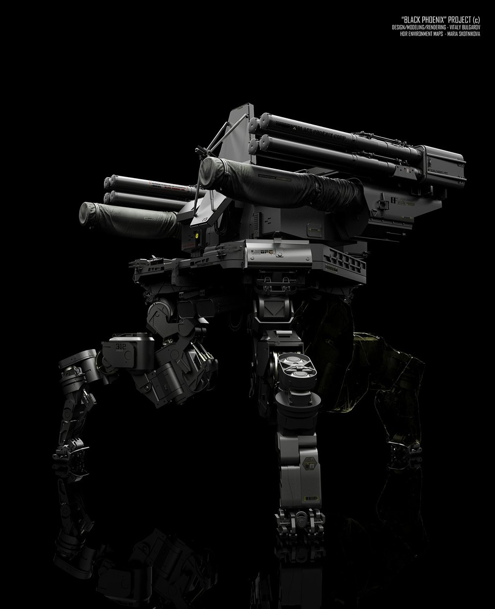 Amazing Mech Robot Designs - Black Phoenix Project — GeekTyrant