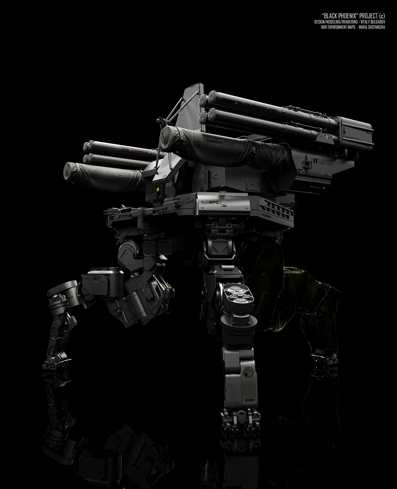 Amazing Mech Robot Designs - Black Phoenix Project — GeekTyrant