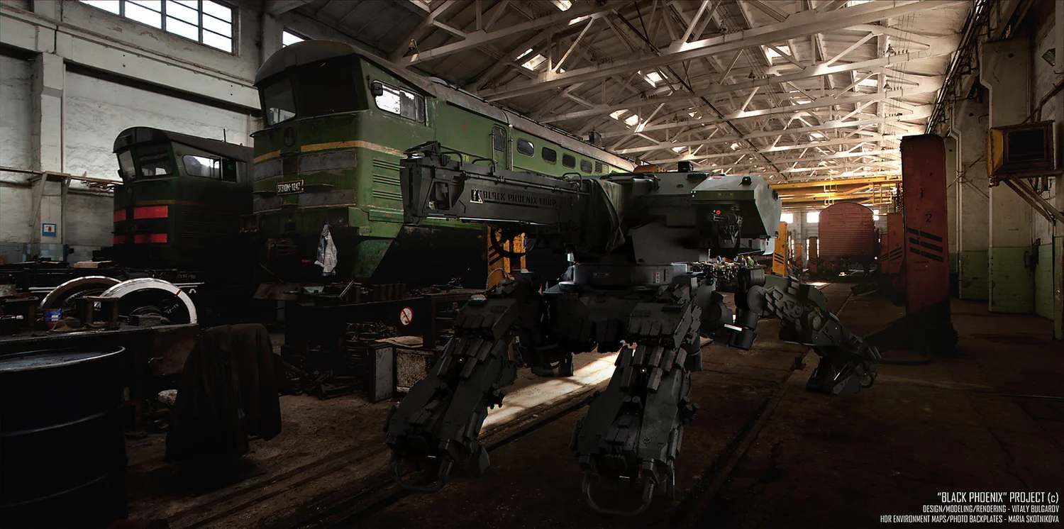 Amazing Mech Robot Designs - Black Phoenix Project — GeekTyrant