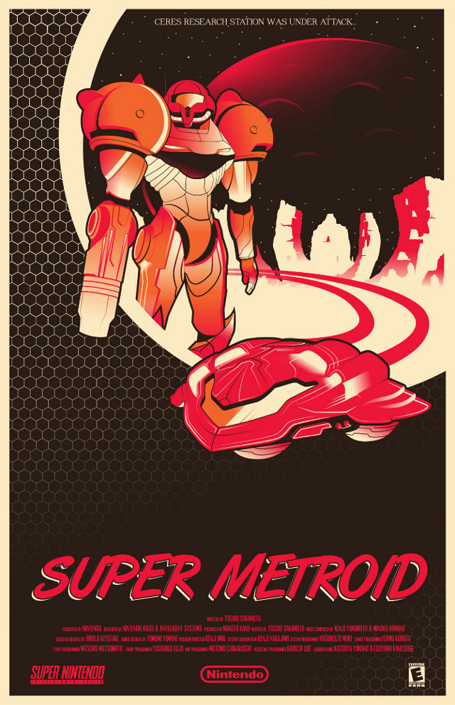 Fantastically Designed Video Game Poster Art - Zelda, Metal Gear, and ...